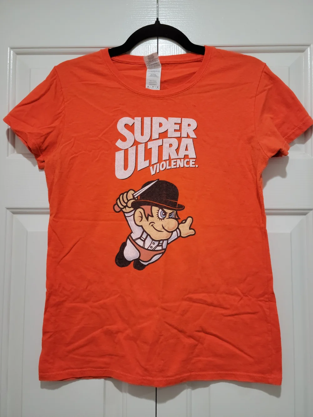 Gildan | Tops | Mario Meets A Clockwork Orange Super Ultra Violence ...